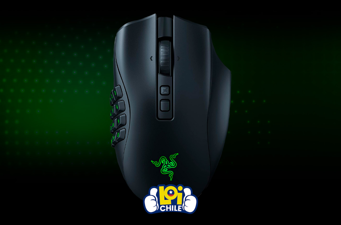 Mouse Gamer Razer Naga V2 Pro con switches ópticos e iluminación Chroma ...