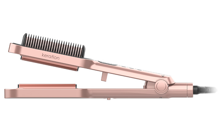 Combo GAMA Ondulador y Alisador Waver & Brush, con Cable Giratorio y ...