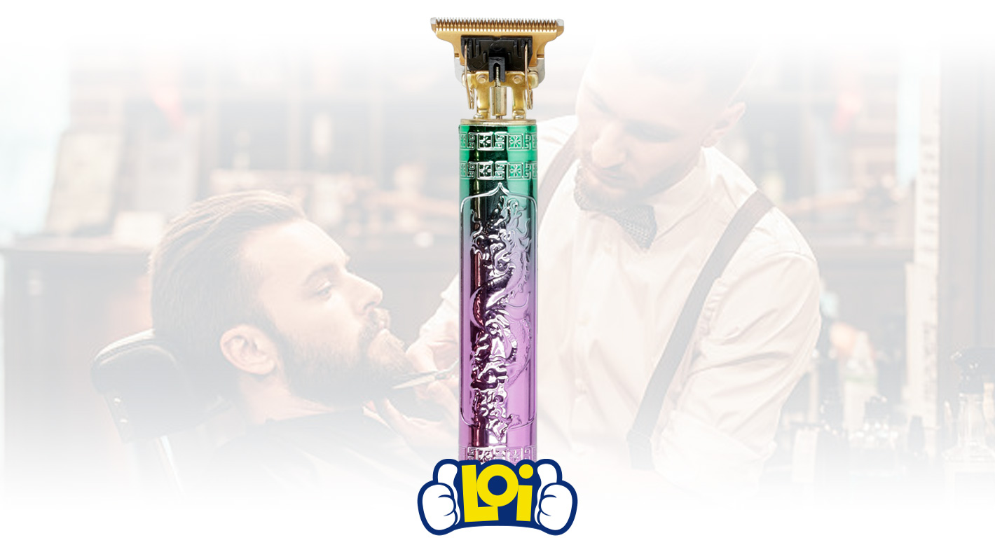 Corta Pelo Estilo Vintage Inalámbrica con 4 Peines y Batería Recargable ...
