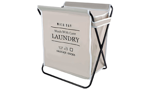 Cesto Plegable Grande para Ropa, Lavandería, Base Metálica 54x47x42cm ...