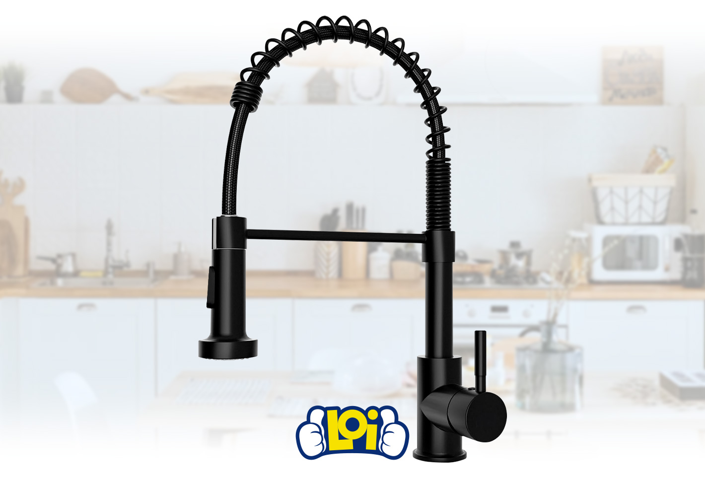 Canilla Monocomando Extensible para Cocina Acero Inoxidable con ...